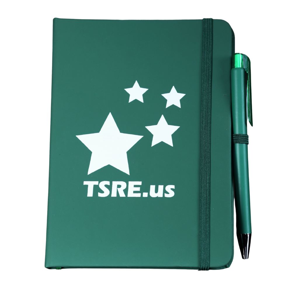 TSRE Notebook with Pen
